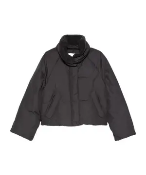 LOW CLASSIC Quilted Jacket With High Collar