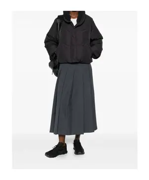 LOW CLASSIC Quilted Jacket With High Collar