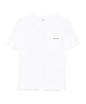 Brunello Cucinelli Shiny Tab Crewneck T-shirt - No