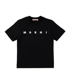 Marni Cotton Logo T-shirt - Black