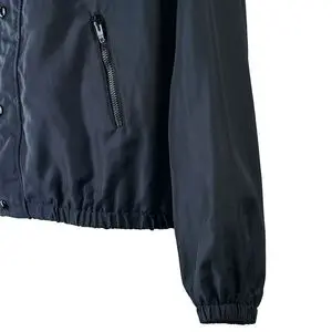 Celine Windbreaker In Nylon - Navy