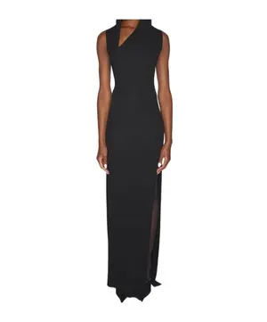 MUGLER Hooded Maxi Dress