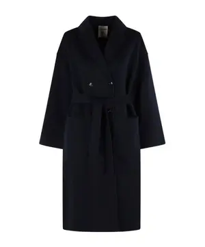 Semicouture Double Breasted Coats For Women