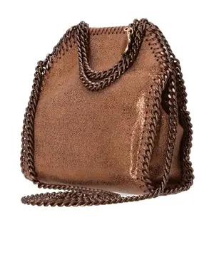 Stella McCartney Falabella Tiny Tote Bag - Brown