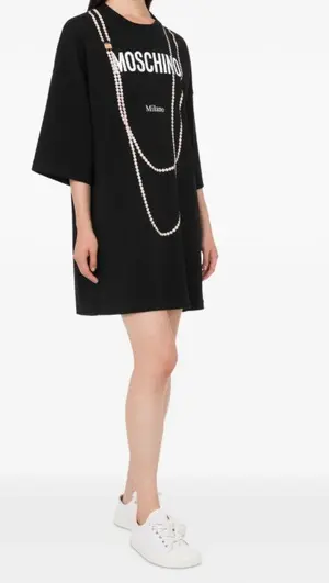 Moschino Print Mini Dress