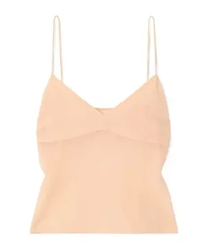 Ulla Johnson Silk Chiffon Bandeau Top