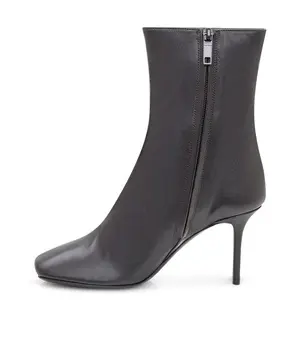 COURREGES Square Toe Ankle Boots