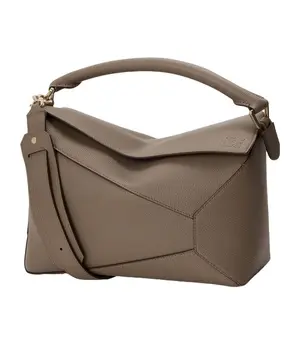 Loewe Medium Puzzle Edge Bag In Soft Grained Calfskin - Multicolor