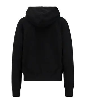 Polo Ralph Lauren Embroidered Logo Hoodie - Black