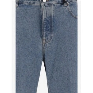 Valentino Garavani Straight Leg Jeans With Logo Patch