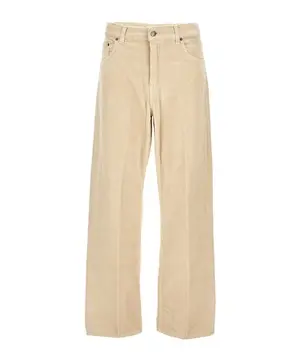 HAIKURE Haikure Corduroy Wide-Leg Pants Nude