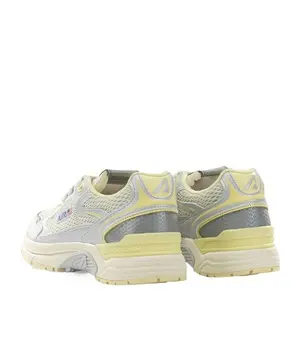 AUTRY Hyperway Low-top Sneakers With Jacquard Logo - Grey