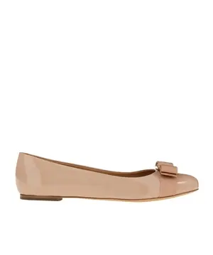FERRAGAMO Varina Ballet Flats - Nude