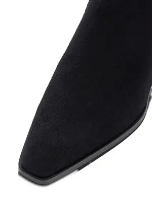 AeydĒ Agata Suede Chelsea Boots - Black