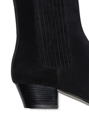 AeydĒ Agata Suede Chelsea Boots - Black