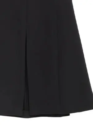 Alaïa Mid-length A-line Skirt With Front Seam Pockets
