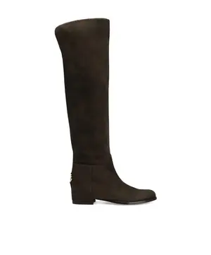 Dolce & Gabbana Knee-high Boots - Brown