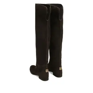 Dolce & Gabbana Knee-high Boots - Brown