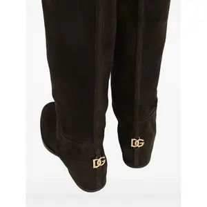 Dolce & Gabbana Knee-high Boots - Brown