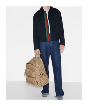 Gucci Embossed Gabardine Jacket