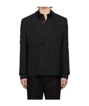 Hugo Boss Slim-fit Wool Blend Long-sleeved Suit Jacket