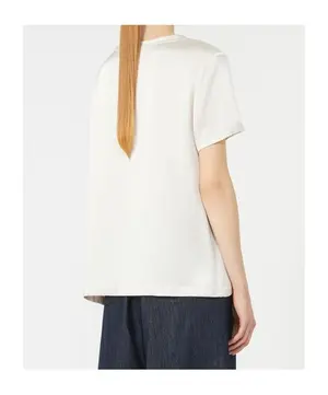 Max Mara Viscose Satin T-shirt