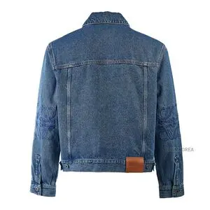Loewe Anagram Buttoned Jacket - Blue