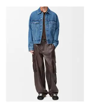 Loewe Anagram Buttoned Jacket - Blue