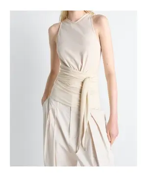 LEMAIRE Sleeveless Wrap Top