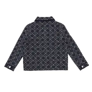 Dior Macrocannage Jacket With Cd Signature Buttons