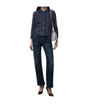 Dior Macrocannage Jacket With Cd Signature Buttons