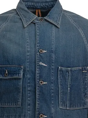 Kapital Embroidered Patch-pocket Denim Jacket