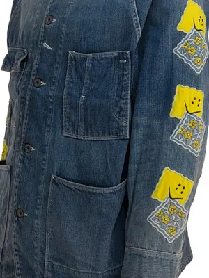 Kapital Embroidered Patch-pocket Denim Jacket