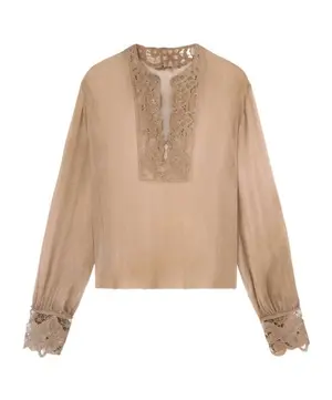 Ermanno Scervino Long Sleeve Blouses