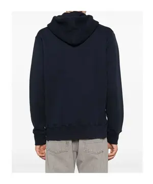 AUTRY Logo Drawstring Hoodie - Black