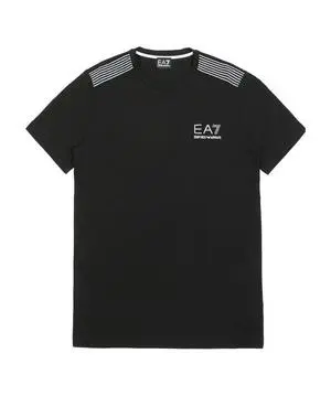 EA7 Logo T-shirt With Round Neck