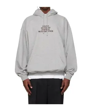 Vetements Mf Long-sleeved Hooded Sweatshirt