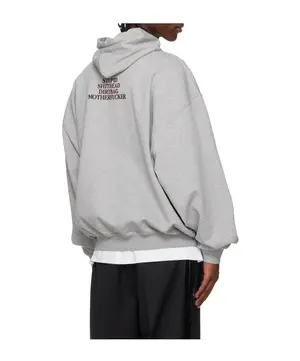 Vetements Mf Long-sleeved Hooded Sweatshirt