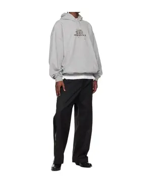 Vetements Mf Long-sleeved Hooded Sweatshirt