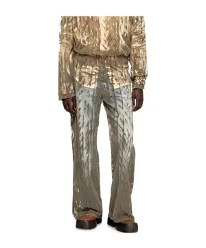 DIESEL® Cable-print Tulle Trousers