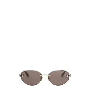BVLGARI Serpenti Forever Rimless Sunglasses - Gray