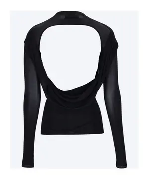 JEAN PAUL GAULTIER Covered Cup Ruched Top