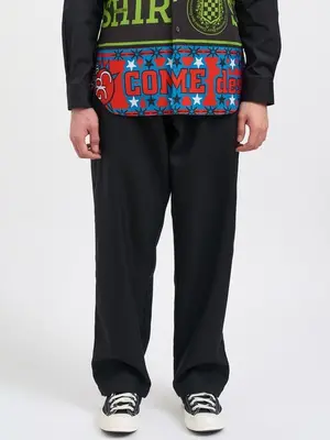 Comme Des Garçons Ruffled Casual Pants