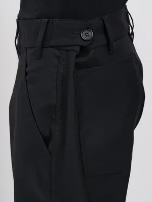 Comme Des Garçons Ruffled Casual Pants