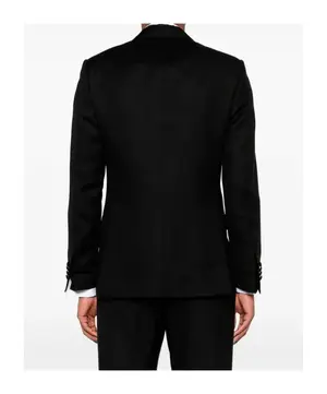LARDINI Single-breasted Jacket - Black