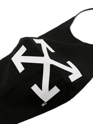 Off-White Arrows Print Face Mask