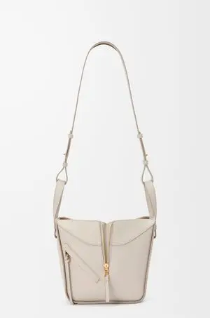 Loewe Compact Hammock Bag In Soft Grained Calfskin - Ghost Of Light