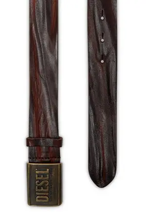 DIESEL® B-metal Belt - Brown