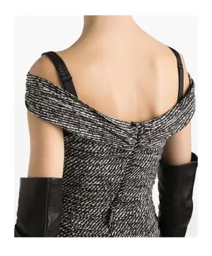 Dolce & Gabbana Sleeveless Draped Fitted Dress