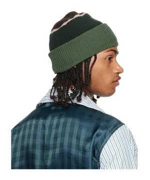 EDWARD CUMING Wool Blend Knit Beanie